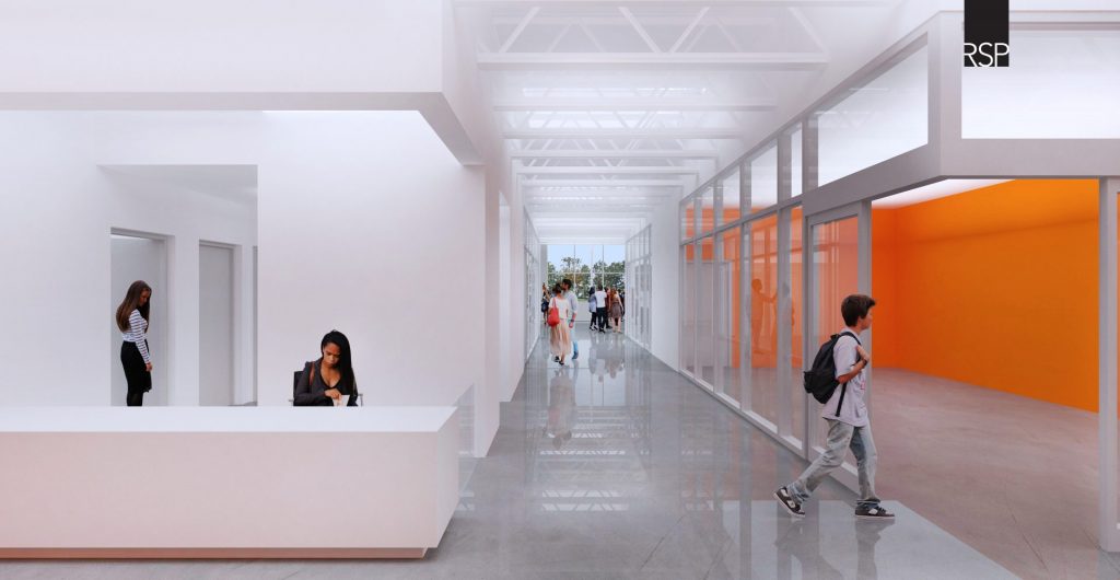 reception render – Watermark Art Center